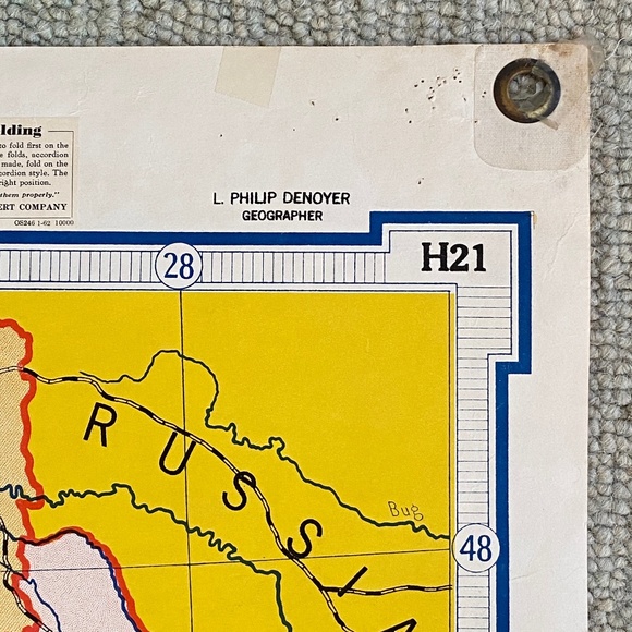 Denoyer-Geppert | Other | Vtg I 963 I Denoyergeppert Co I Social ...